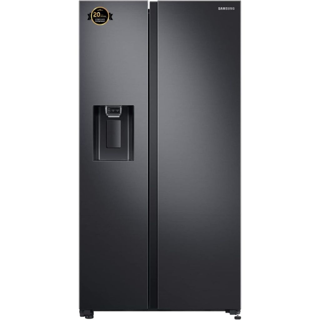 Samsung 680 Liters, Side By Side Refrigerator, RS62R5001B4/AE, Gentle